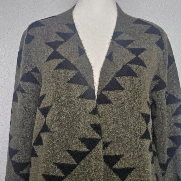 Frye | Sweaters | Frye Womens Southwestern Jacquard Cardigan Sz Small ...